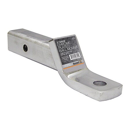 Buyers Products 2 Inch Ball Mount With 2 Inch Drop x 8 Inch Long Tube ...