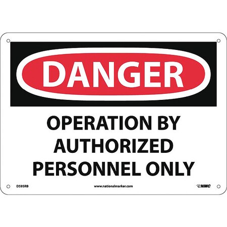 Nmc Polish Danger Asbestos Sign, D595PB D595PB | Zoro