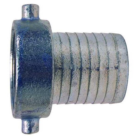 Dixon Short Shank Female NPSM, 2", IR, 2 in Pipe Size, Malleable Iron ...