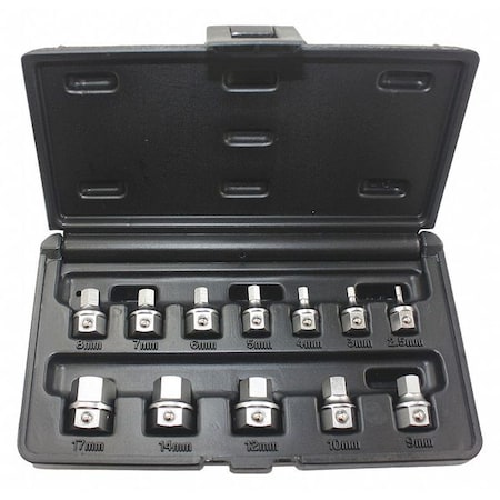 Ezred Super Low Profile Hex Bit Set, 12 pcs HM1000 | Zoro