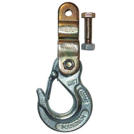 Maasdam Hook Assembly, 2 t Unit, 5/16" Swivel 7975JA | Zoro