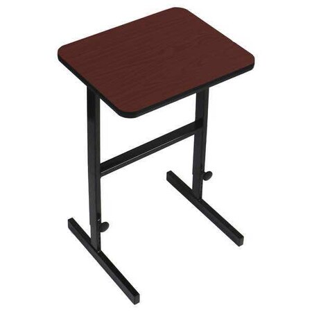 Correll Workstation Desk Standing Height Workstation, 24" D X 34" to 42 ...