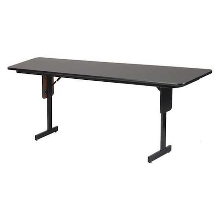 Correll Rectangle Panel Leg Folding Seminar Training Table, 24" X 96" X ...