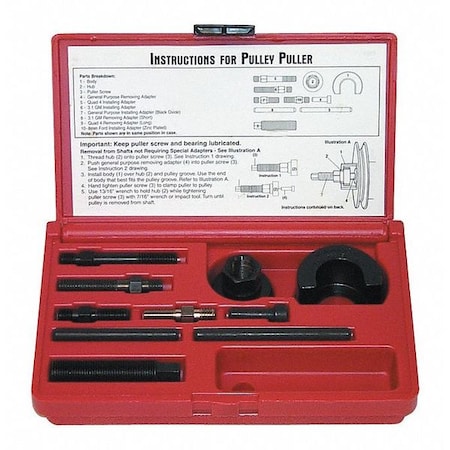 Lisle Pulley Puller and Installer 38850 | Zoro