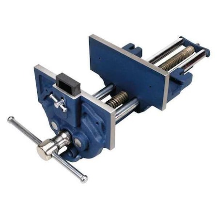 Groz 7" Heavy Duty Woodworking Quick Action Vise, 7" with 39007 | Zoro