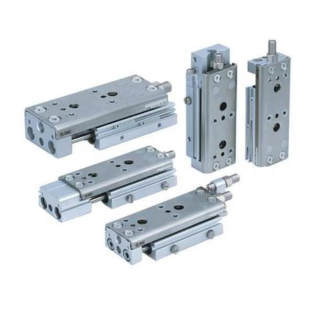 Smc Precision Slide Table, 150mm Stroke MXQ20-150AS | Zoro