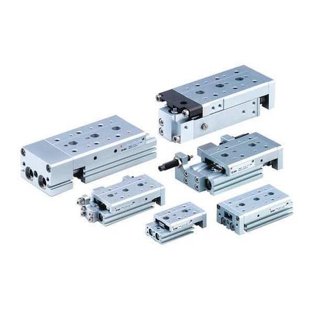 Smc Precision Slide Table, 50mm Stroke MXS25-50A | Zoro