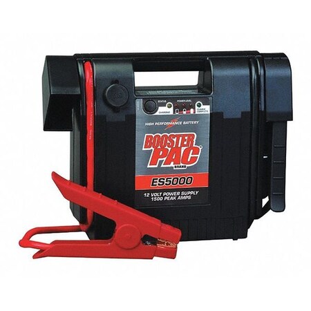 Solar Jump Starter, 1500 Peak Amp, 12V, CEC ES5000C | Zoro