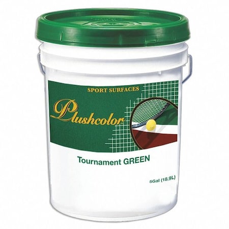 Plush Surface Coating, Plushcolor, Green, 5 gal. 32003 | Zoro