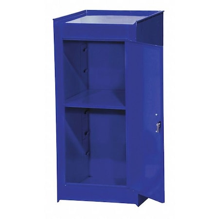 International Tool Box Side Half Locker, Shelf, 2 Drawer, Blue N850BL ...