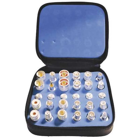 TEST PRODUCTS INTL. Coax Adapter Connector Kit 30pcs (TPI-3000A) | Zoro