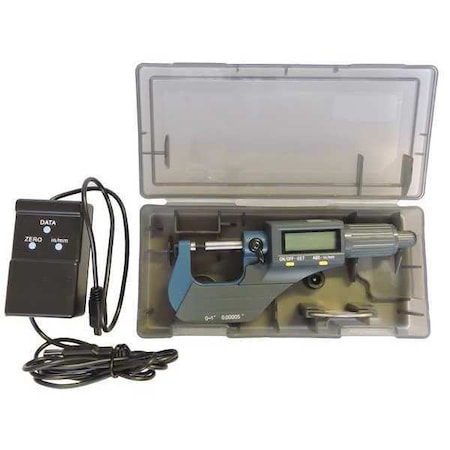 Test Products Intl Micrometer Electronic Digital, w/USB 3M301A | Zoro
