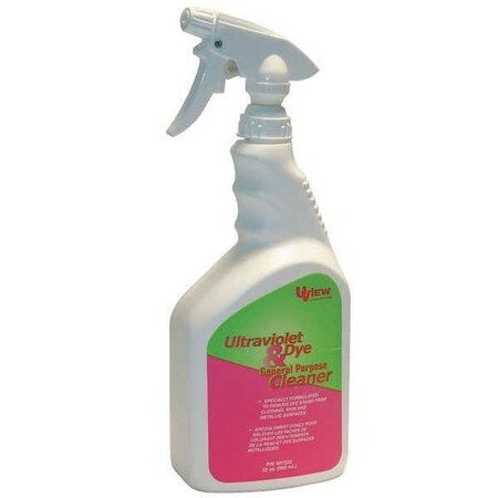 Uview Cleaner Dye, 32Oz Spray Glo-Away 481032 | Zoro