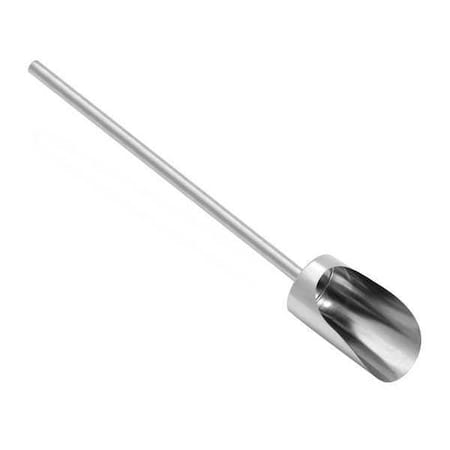 Sani-Lav Hand Scoop, 64 oz., Long Handle, Silver 400424 | Zoro