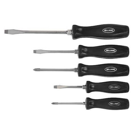 Williams Williams Mixed Screwdriver Set,5 pcs (100P-5MD) | Zoro