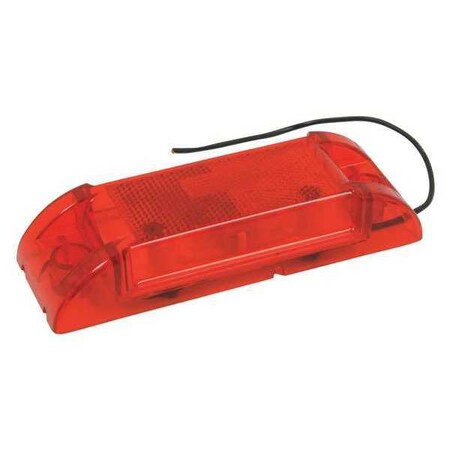 Roadpro Sealed Light, w/Reflective Lens, 6x2 RP-21002R | Zoro