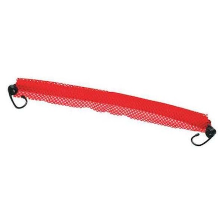 Roadpro Red Mesh Warning Flag, w/Elastic, 16x16 1818B | Zoro