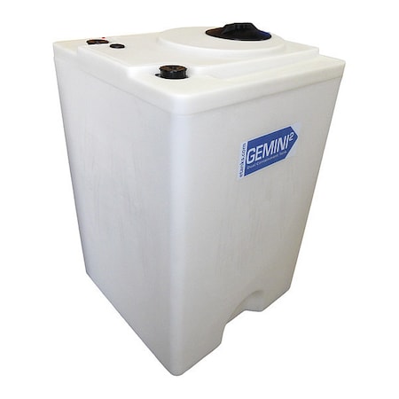 Peabody Engineering Storage Tank, Double Wall Square, XLPE 1.5, Nat ...