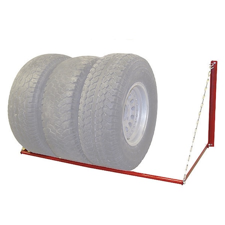 Merrick Machine Co Adjustable Wheel Storage Rack M998058 | Zoro