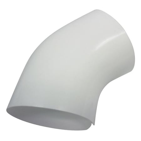 Zeston Pvc Pipe Fitting, .020 PVC, 45 deg., No 4 PVC 45 #4 | Zoro