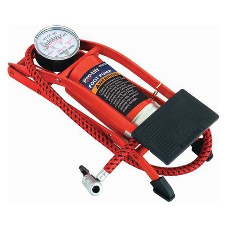 Pro-Lift Foot Pump, Portable, Gray W-2037 | Zoro