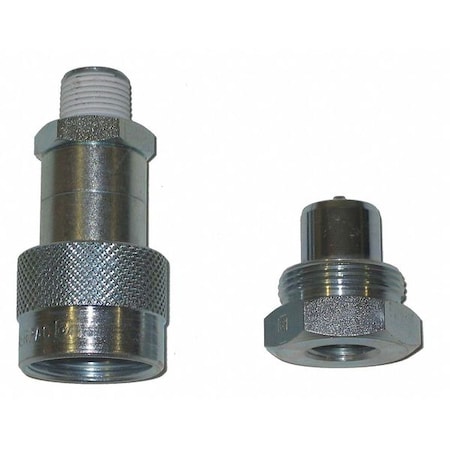 Esco Equipment Coupler, High Flow, Complete 10600 | Zoro