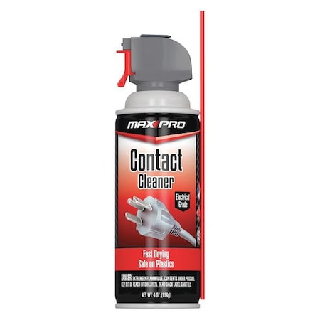 Max Pro Mini, Contact Cleaner, DPC, 4 oz. MC-002-053 | Zoro