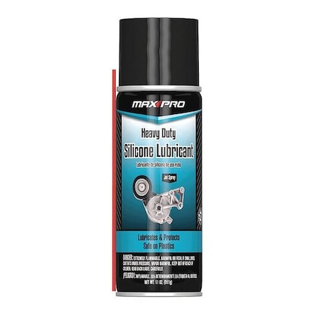 Max Pro Heavy Duty, Silicone Lubricant, 11 Oz. HDS-004-040 | Zoro