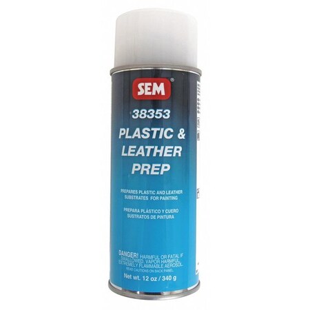 Sem Plastic/Leather Prep Aerosol Spray 38353 | Zoro