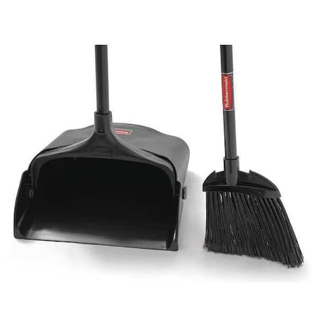 Rubbermaid Commercial Lobby Broom and Open Dust Pan Set, 28 in Length ...