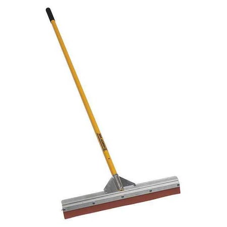 Midwest Rake Squeegee, 24" L, 3/16" Blade, 66" Handle 78325 | Zoro