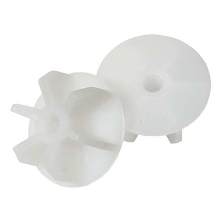 Midwest Rake End Caps, Polypropylene, 1/4" dia., PK2 SA30005 | Zoro