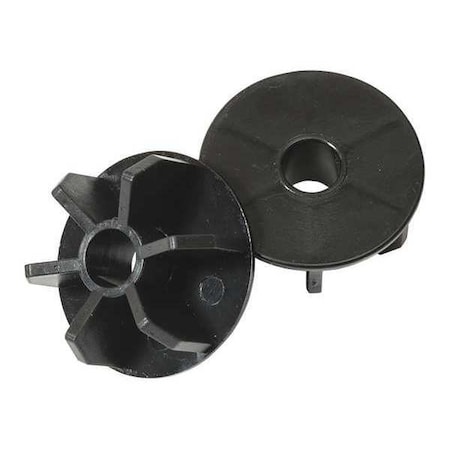 Midwest Rake End Caps, Polypropylene, 3/8" dia., PK2 SA30045 | Zoro