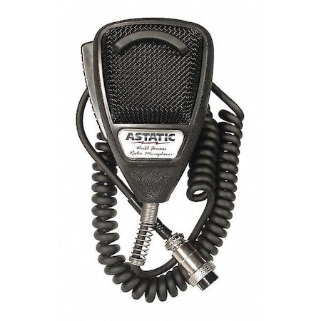 Astatic 302-636LB1 $33.65 Noise Canceling, 4-Pin CB Microphone, Blk ...