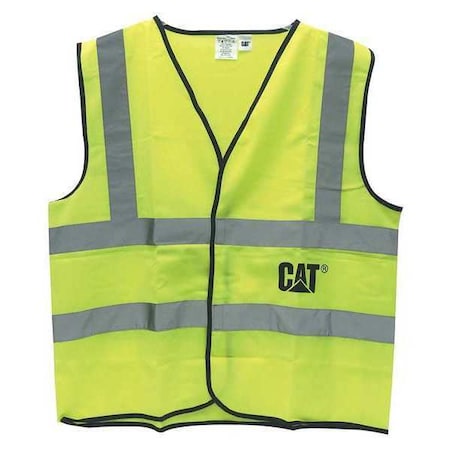 Cat Safety Vest, 2XL CAT0195012XL | Zoro