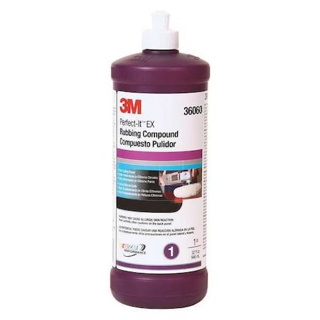 3M EX Rubbing Compound, 1 gal., PK4 36061 | Zoro