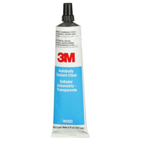 3M Autobody Sealant, Clear, 5 oz., PK6 08302 | Zoro