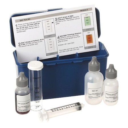 Aquaphoenix Scientific Quat Test Kit, 1 drop - 20 ppm /10 mL TK9022-Z ...