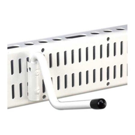 John Sterling Tap Mount Under Shelf Hook, White 0171-WT | Zoro