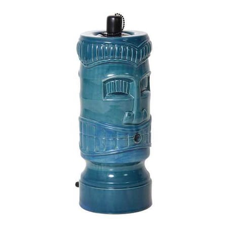 Pond Boss Water Spitter, Ceramic Tiki Torch, Turq 52620 | Zoro