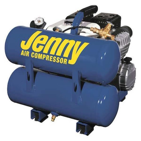 Jenny Air Compressor, Hand Carry, 4.4cfm, 125 psi AM840-HG-HC4V | Zoro