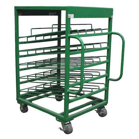 Saftcart Medical Gas Cart, Horizontal MDE-25H | Zoro