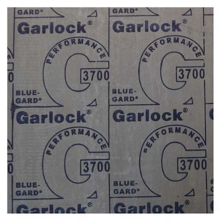Garlock Gasket Sheet, Garlock 3700, 30 x 30 x 1/8" 3700-30125 | Zoro
