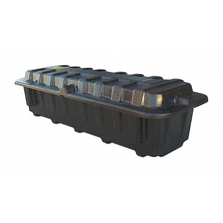 Grote Battery Box, 8D Dual, End-End, Black 84-9664 | Zoro
