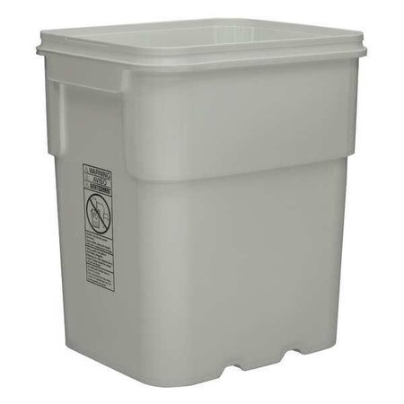 Basco EZ-E138 $33.59 Plastic Container, 13 gal. | Zoro.com