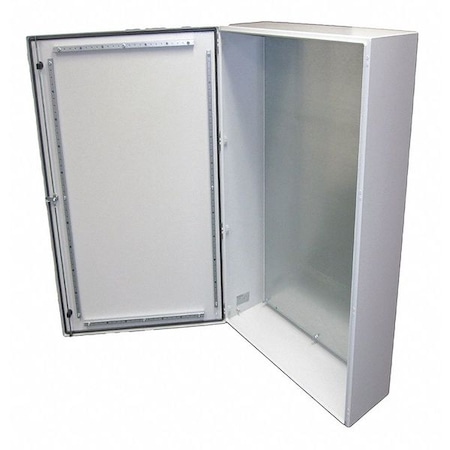 Rittal Enclosure, 11.80 in D, Hinged WM603612NC | Zoro