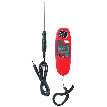 Amprobe Anemometer with Humidity, 60 to 3937 fpm TMA5 | Zoro