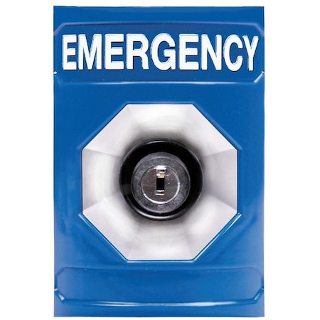 Safety Technology International Emergency Push Button, Key-To-Activate ...