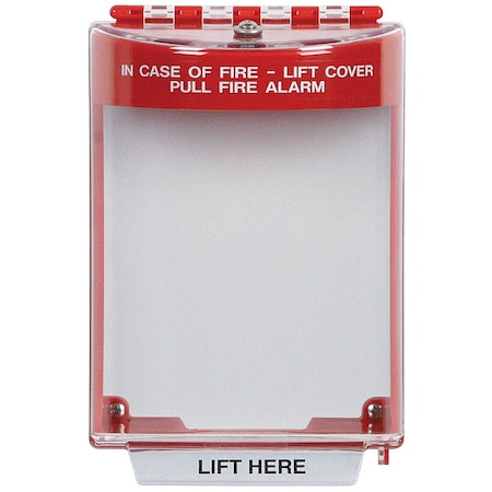 Safety Technology International Pull Station Guard, Polycarbonate ...