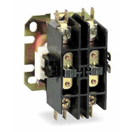 Square D 24VAC Non-Reversing Definite Purpose Contactor 2P 25A, Width ...